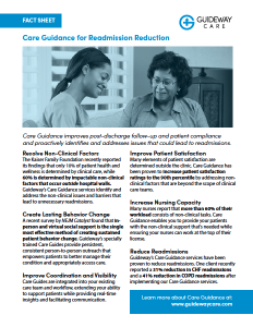 Reducing Hospital Readmissions: 5 Strategies - Guideway Care